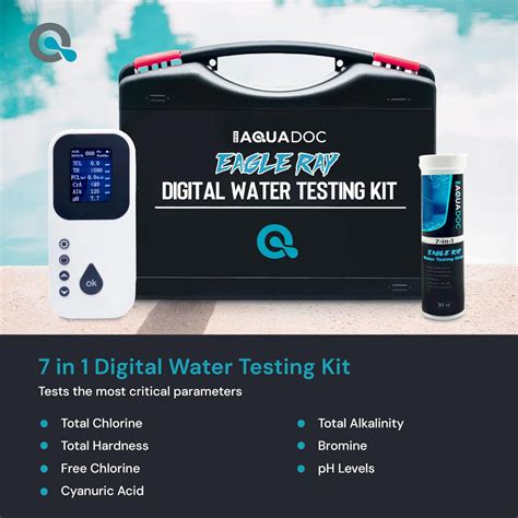Eagle Ray Digital Water Testing Kit Aquadoc