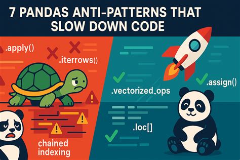 🐢 7 Pandas Anti Patterns That Are Slowing Down Your Code By Nikulsinh