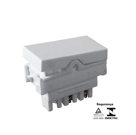 Módulo Interruptor Bipolar Simples 10a 250v Vivaz Ilumi