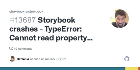 Storybook Crashes Typeerror Cannot Read Property Isleaf Of Undefined · Issue 13687