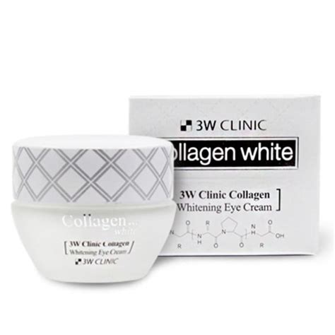 3W Clinic Collagen Whitening Eye Cream - Girls e Shop