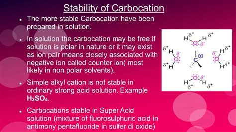 Reaction Intermediate Carbocation Ppt Ppt Chemistry Science