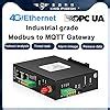 PLC To OPC UA Embedded Server Modbus RTU TCP To MQTT Converter Compatible Huawei AWS Aliyun