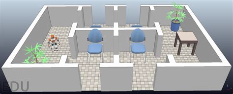 The Simulated Robot Navigation Task The Initial Position Is In The