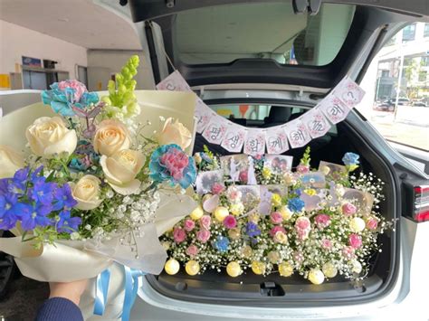 부산트렁크프로포즈 이벤트 로맨틱 그잡채 테슬라 모델y 네이버 블로그