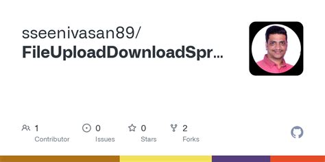 GitHub Sseenivasan FileUploadDownloadSpringboot