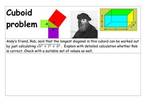 Pythagoras 3d Teaching Resources