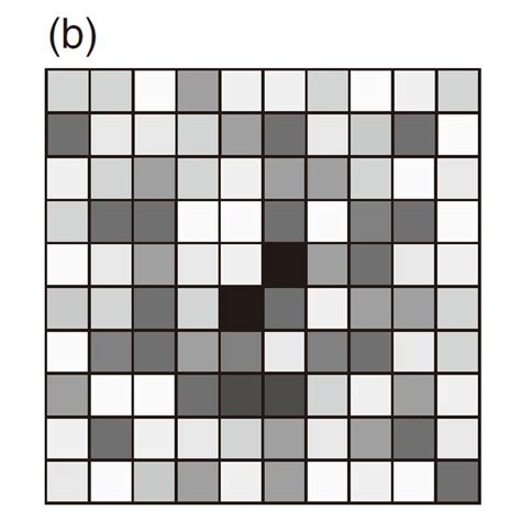 Spatial Patterns Represented In A Regular Grid 5 A Positive