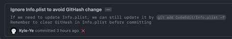 Fix GitHash Conflict Issue By Kyle Ye Pull Request CodeEditApp CodeEdit GitHub