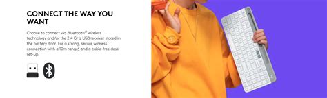 Customised Slim Multi Device Wireless Keyboard With Logo Print Singapore