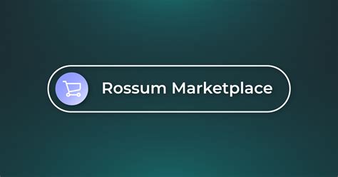 Building An Idp Marketplace For All Rossum