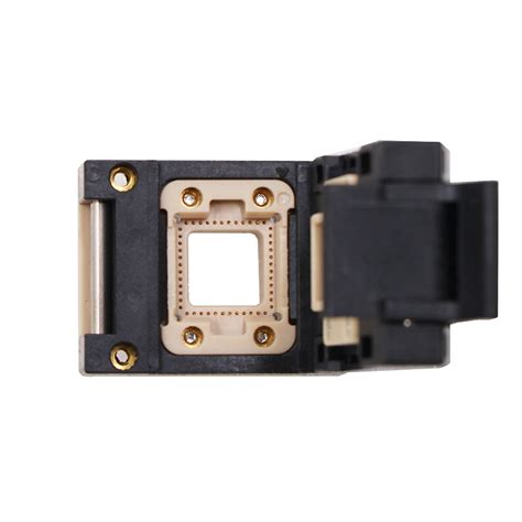 深圳谷易电子生产的clcc48pin光模块测试座socket—clcc光模块测试夹具简介性能特点规格应用生产厂家