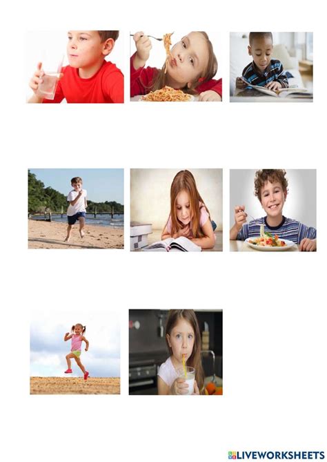Verb Interactive Activity For 1 Live Worksheets