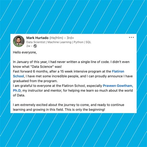 Flatiron School On Linkedin Datascience Flatirongrad