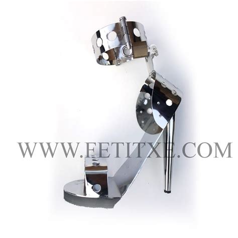 Steel Made Fetish Bondage High Heel With Lockable Opening Etsy