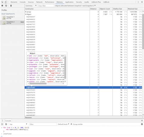 Нахождение утечек памяти в Extjs — Extjs Enterprise