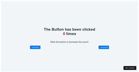 Counter Codesandbox