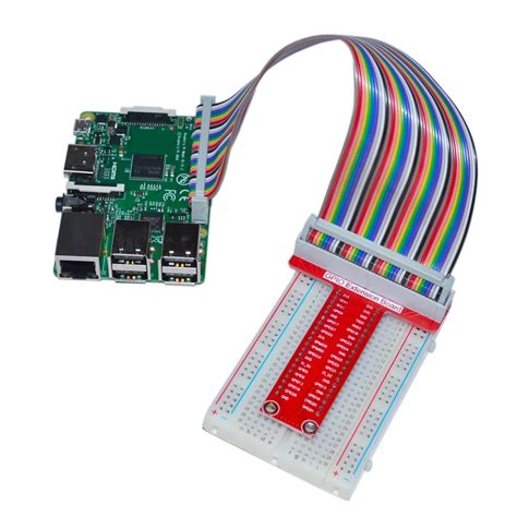 Gpio Extension Board V2 2 Ribbon Cable Breadboard Buy Extension Board Electric Extension Board