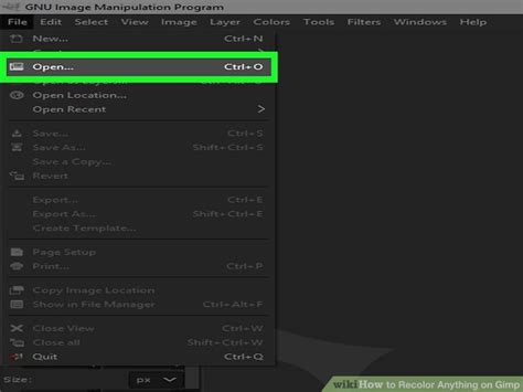 How To Recolor Anything On Gimp With Pictures WikiHow