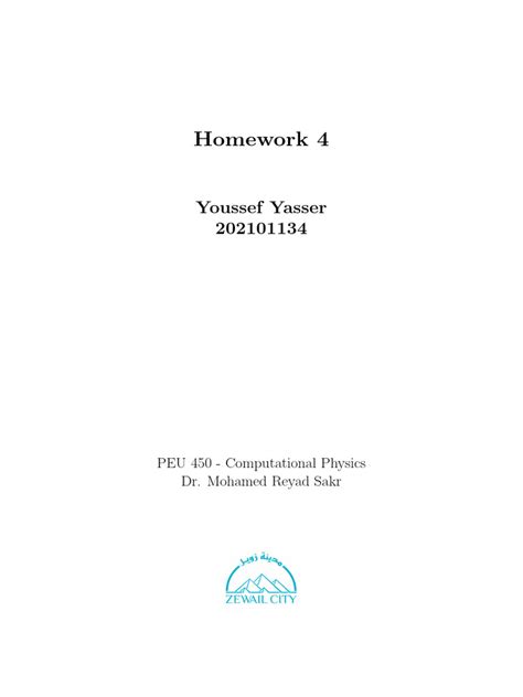 hw 4 pdf