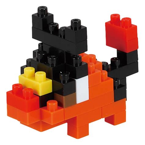 Pokemon Fire Type Volume 1 Nanoblock Mininano Constructible Figure Set Of 6