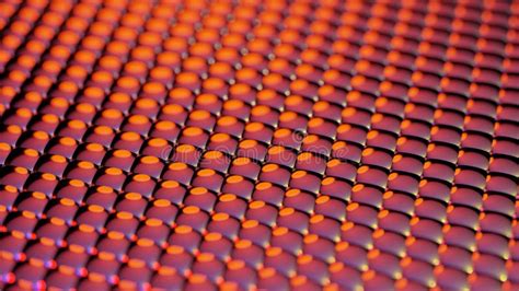 Digital Camera Matrix Super Close Up 3d Illustration Stock