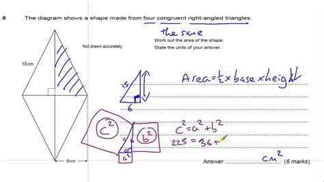 Gcse Maths Revision Exam Paper Practice Pythagoras Theorem Youtube