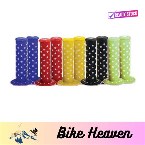 Original Star Star Handle Grip Bicycle Throttle Grip Basikal Bmx Lajak