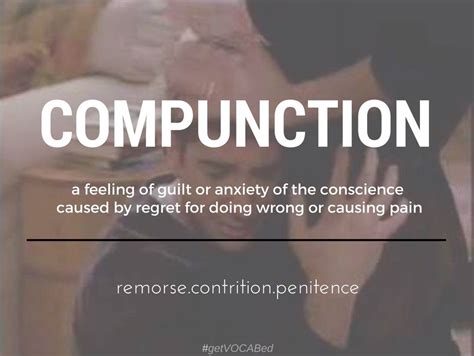 Compunction Getvocabed