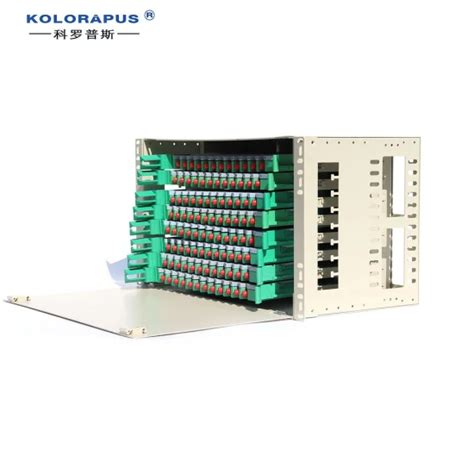 96 Ports Fc Fiber Optic Distribution Box Optical Patch Panel Optical Odf Distribution Box And