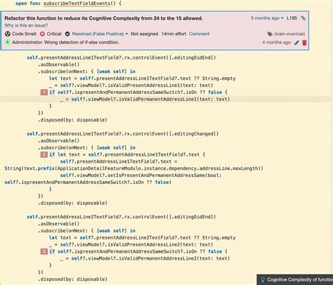 Wrong Detection Of Cognitive Complexity SonarQube Server Community Build Sonar Community