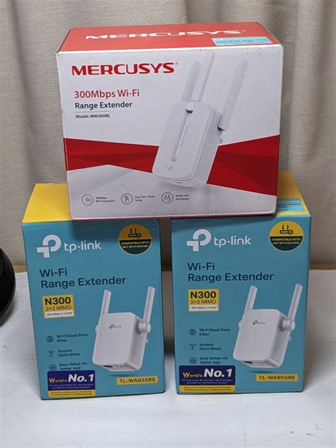 Wifi Repeater Range Extender Tp Link And Mercusys Rush On Carousell