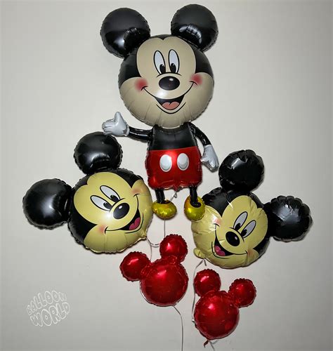 Mickey Mouse Balloon Set Etsy