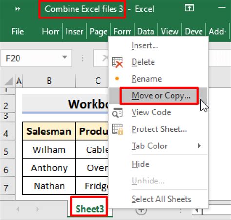 Combine Multiple Excel Files Into One Workbook With Separate Sheets