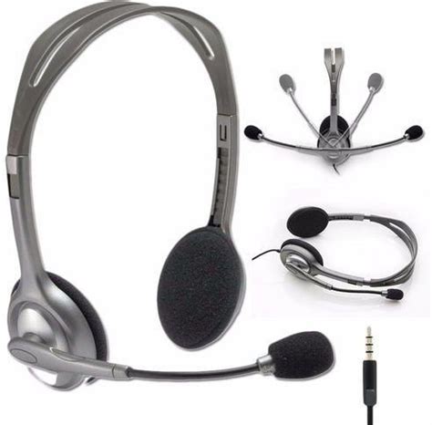 LOGITECH H STEREO HEADSET Mm Dual Plug Computer Headset DESTINY BUSINESS SYSTEMS LIMITED