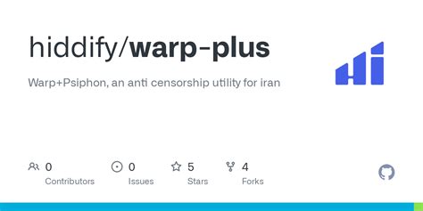 Github Hiddify Warp Plus Warp Psiphon An Anti Censorship Utility For Iran