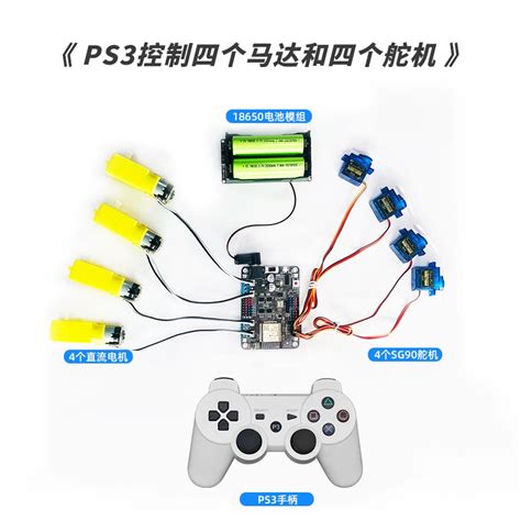 Emakefun Esp32esp32 Pro Wifi Bluetooth Ps3 Joy Motor Driver Board Optional Maker Esp32