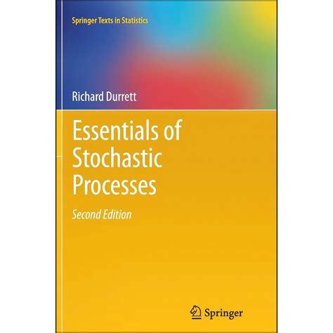 قیمت و خرید کتاب Essentials Of Stochastic Processes اثر Richard Durrett انتشارات Springer