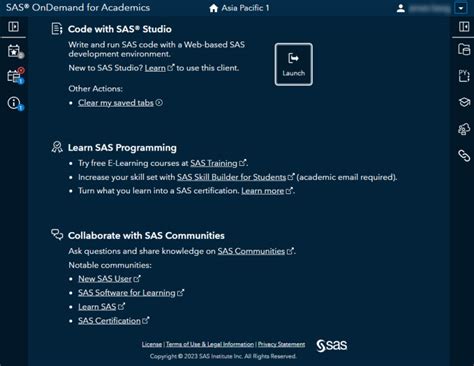 Sas Univer ﻿sas Demand For Academics 소개 및 사용방법 Sas Support Communities