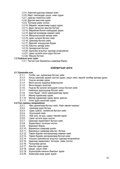 БАГА БОЛОВСРОЛ ДҮРСЛЭХ УРЛАГ ТЕХНОЛОГИ Pdf