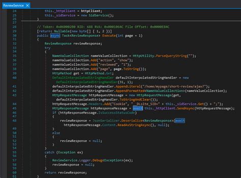 Core Dnspy Doesnt Decompile Asyncawait Method As It Has
