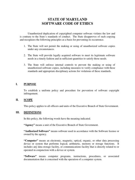 Software Code Ethics Pdf Copyright Infringement Software