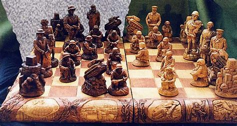 Шахматы Резьба по дереву Wooden Chess Шахматы Шахматные фигуры Дерево
