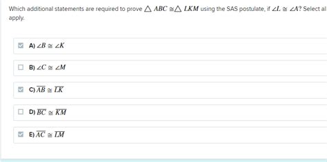solved which additional statements are required to prove