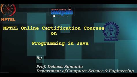 Nptel Programming In Java Week 2assignment 2 August 2023 Youtube