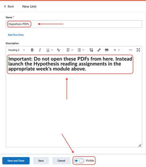 using hypothesis with d2l brightspace course content files hypothesis