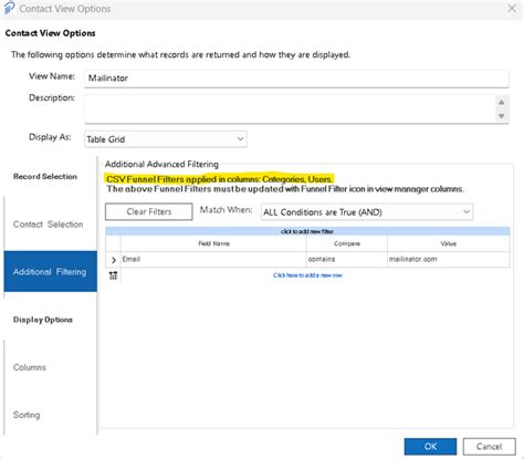 Applying Filters For Categories Users And NULL Avidian Technologies