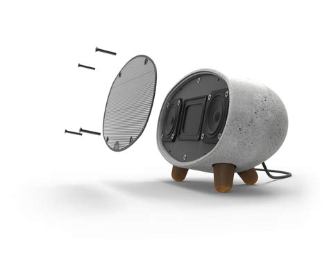 Concrete Speaker Dedesigned