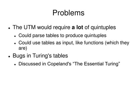 Ppt Turing Machines From “on Computable Numbers” Powerpoint