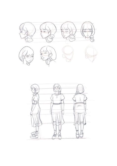 Character Modelsheet Behance